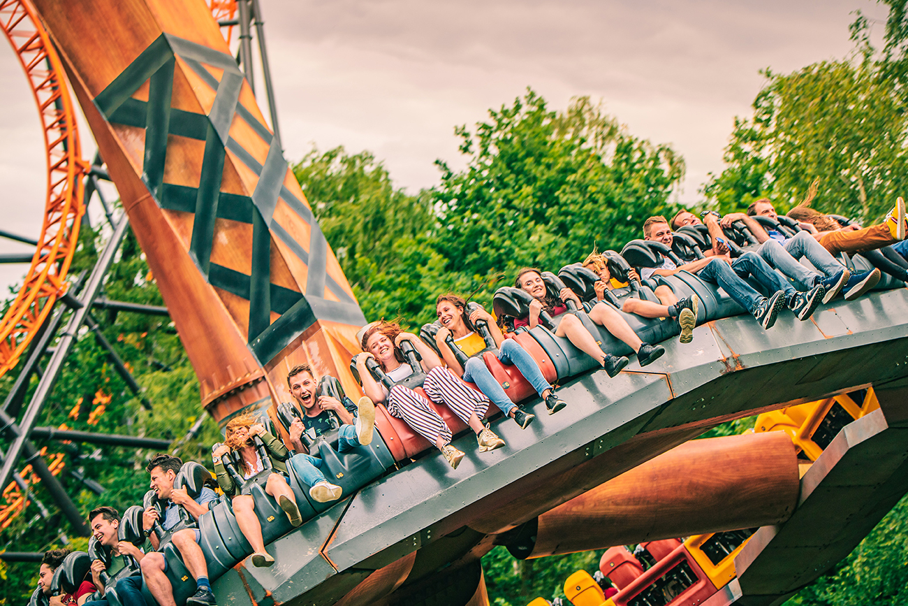 Pretpark gelegen in Lichtaart, België - Bobbejaanland